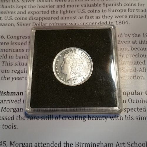 Coin Ring Gift Set - Morgan Silver Dollar Coin Ring | Hand-crafted coin ...